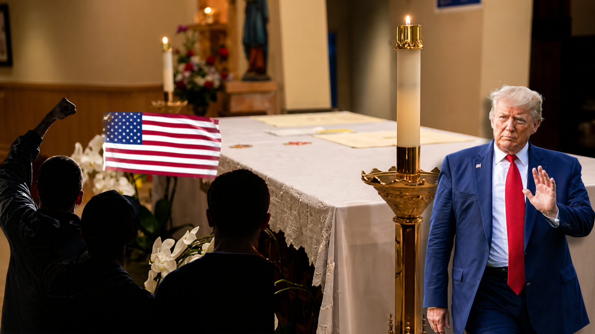 More Americans are questioning Trump's religious beliefs according to a ...