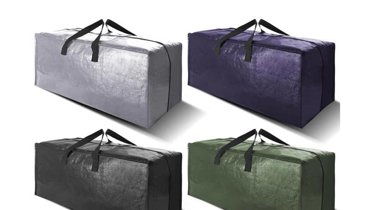 Amazon sells a 6-pack of heavy-duty totes for $20, and they're ideal ...