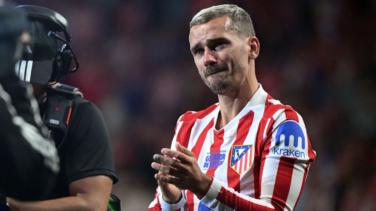 Antoine Griezmann: Atlético love 'worth more' than missed trophies ...