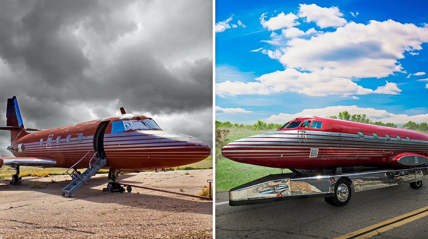 Restoring Elvis Presley’s former jet
