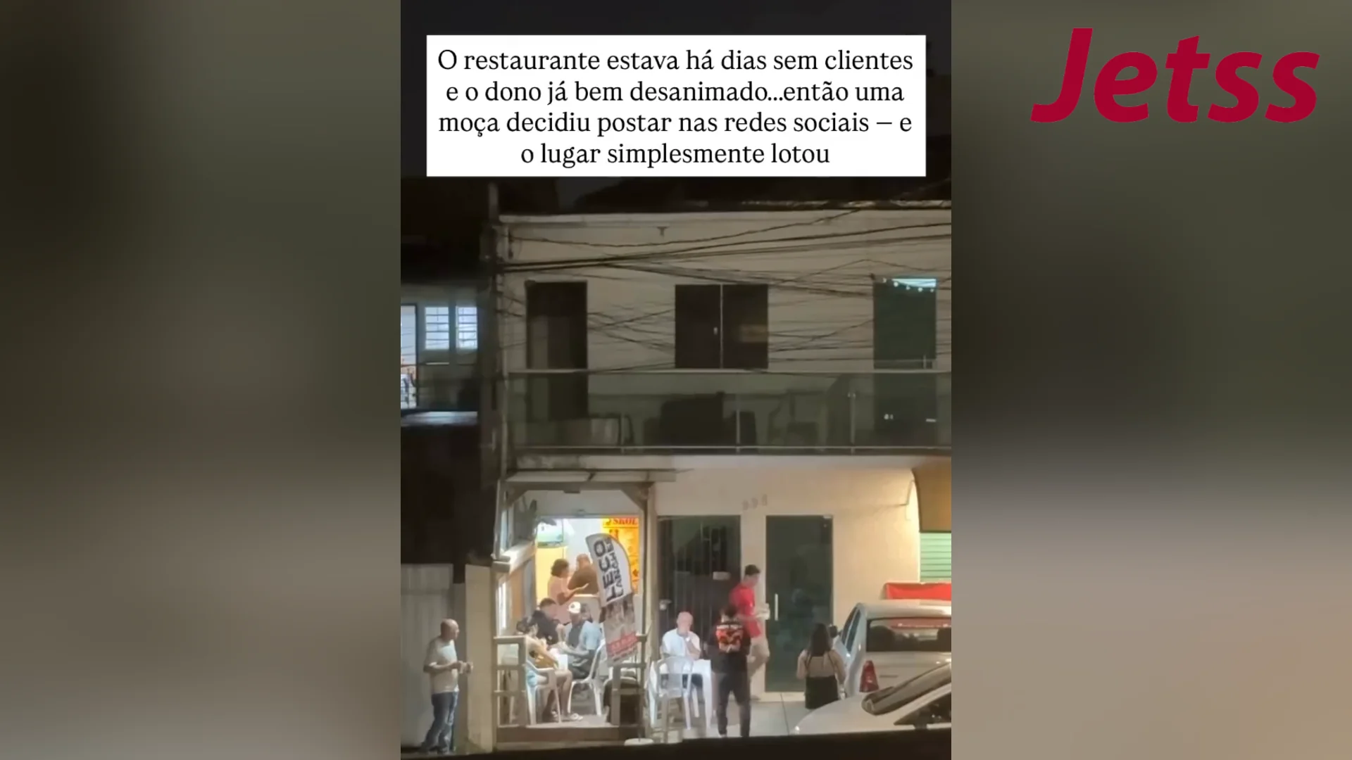 Restaurante sem clientes e com dono desanimado lota após postagem viral ...