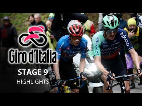 Giro d'Italia 2026 - Stage 9 highlights - Steep mountain top finish to ...