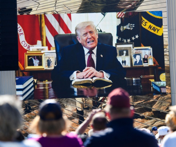 Trump urges faith, prayer at 'Rededicate 250'