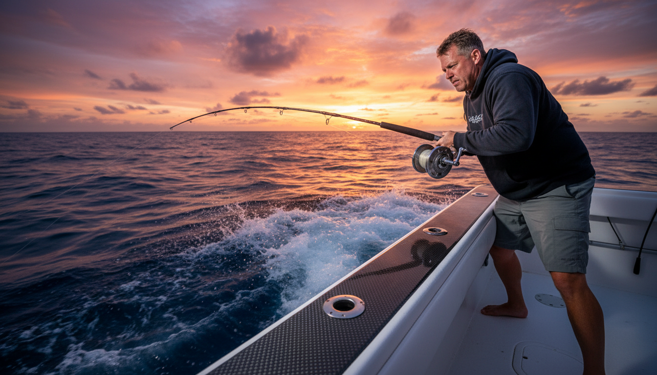 That’s the biggest tuna we’ve ever seen” and it was still running