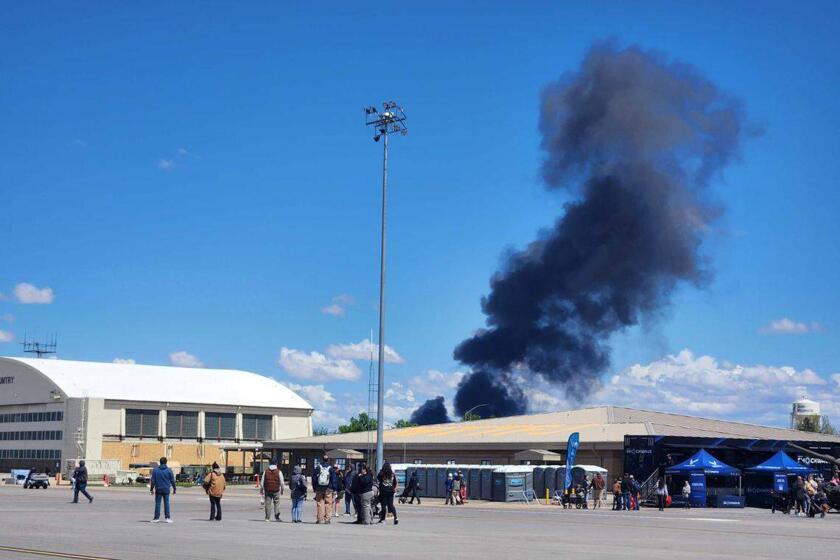 Four crew members eject safely after two Navy jets crash during Idaho ...