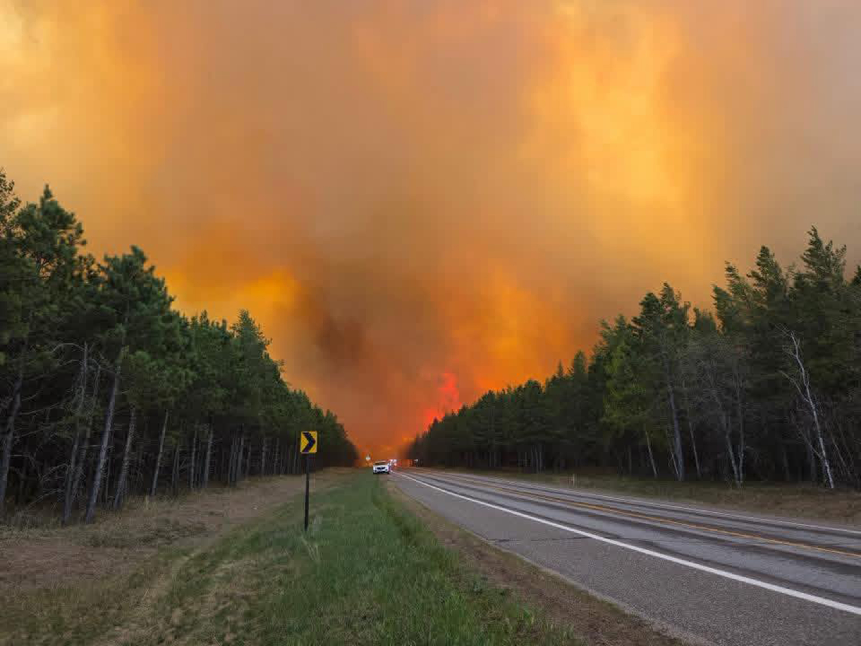 Fire crews battle multiple wildfires across northern Minnesota