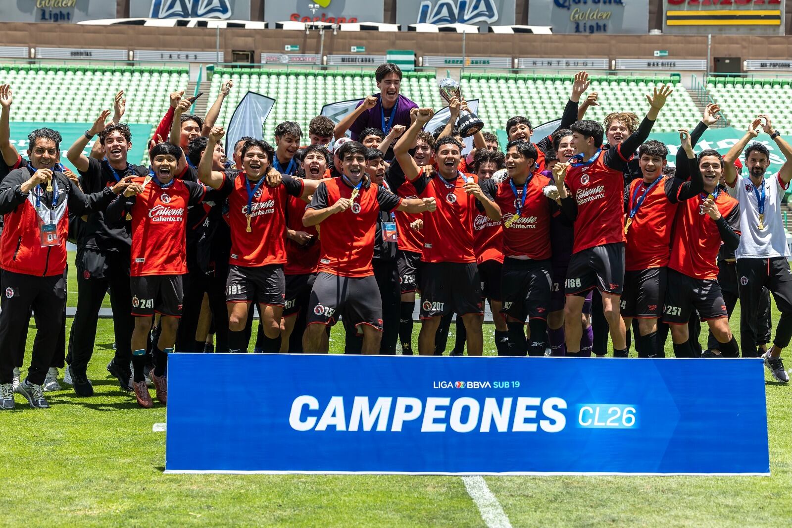Xolos sub 19 se proclama campeón