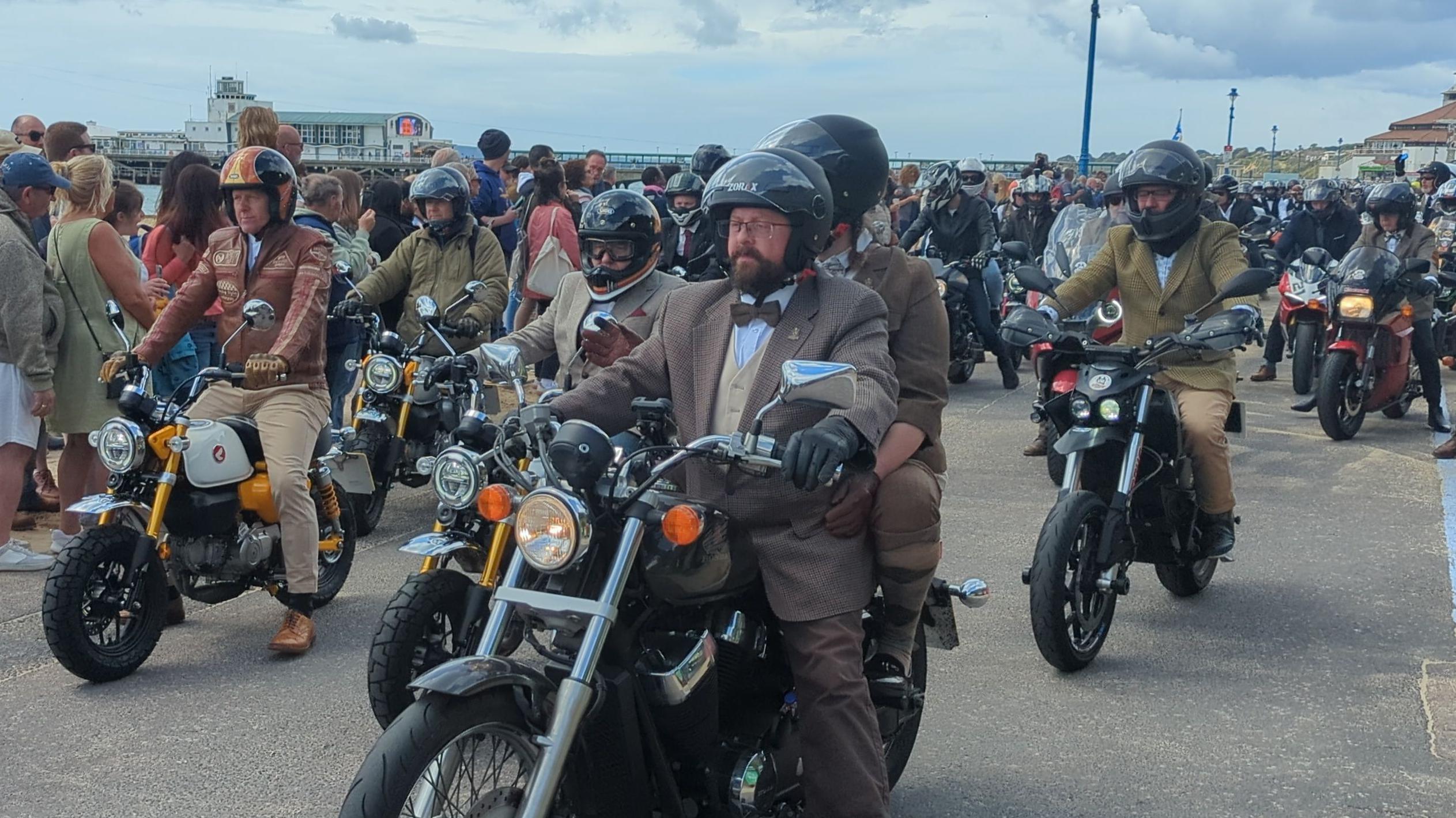 Charity motorcycle ride ranks second in world for donations