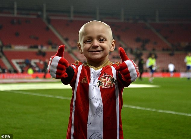 Sunderland fans pay tribute to Bradley Lowery on what would have been ...