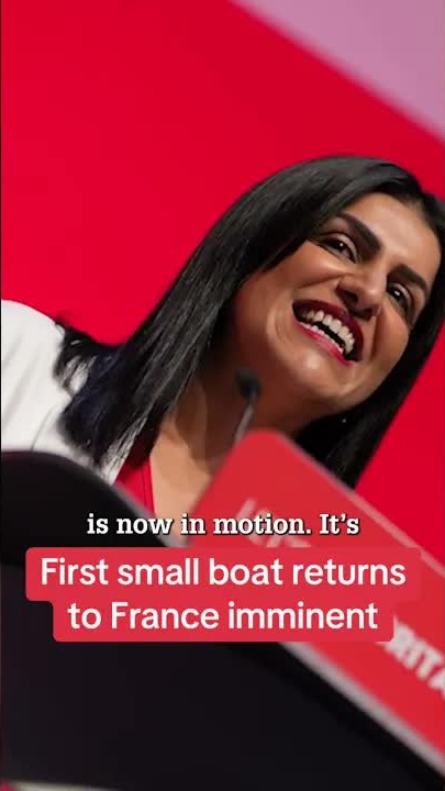 First small boat returns to France imminent#themirror #news