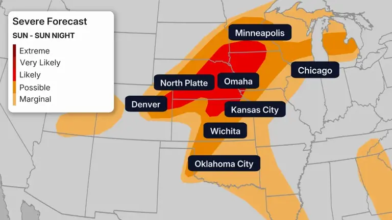 Structures damaged as severe weather outbreak spawns tornadoes in Plains