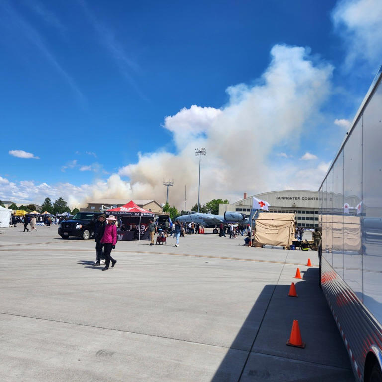 Idaho air show horror after 2 jets crash in front of frightened spectators