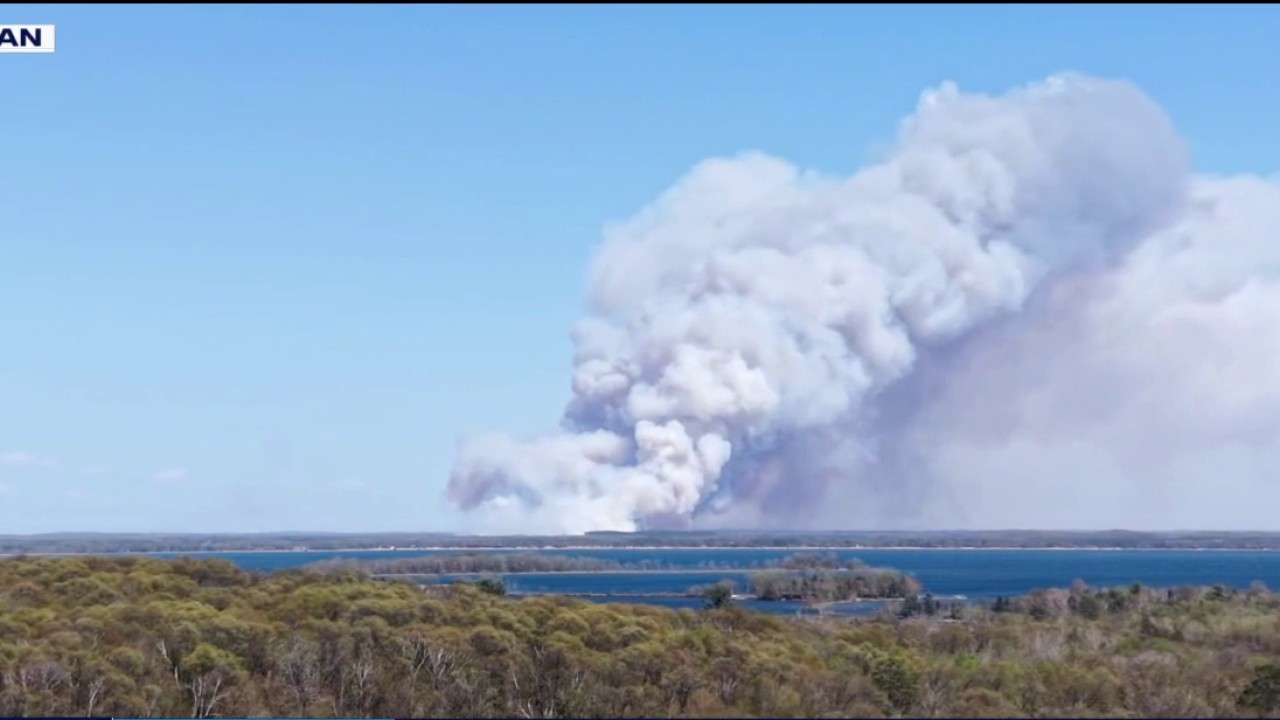 Crews Battling Flanders Stewart Trail Wildfires In Northern Minnesota