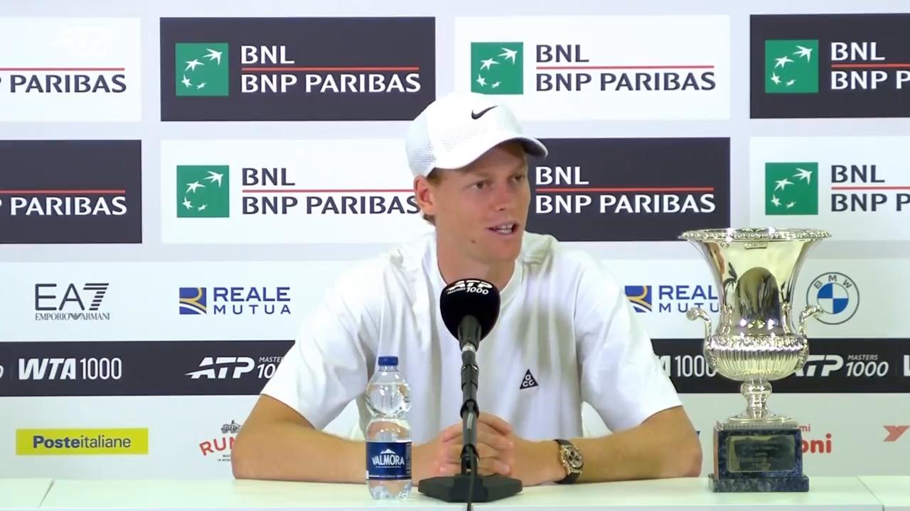 'No better place to complete the set' Sinner on winning Rome Masters ...