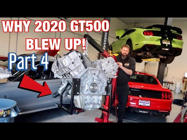Bad oil? Tearing down my blown 2020 GT500 motor! *Part 4