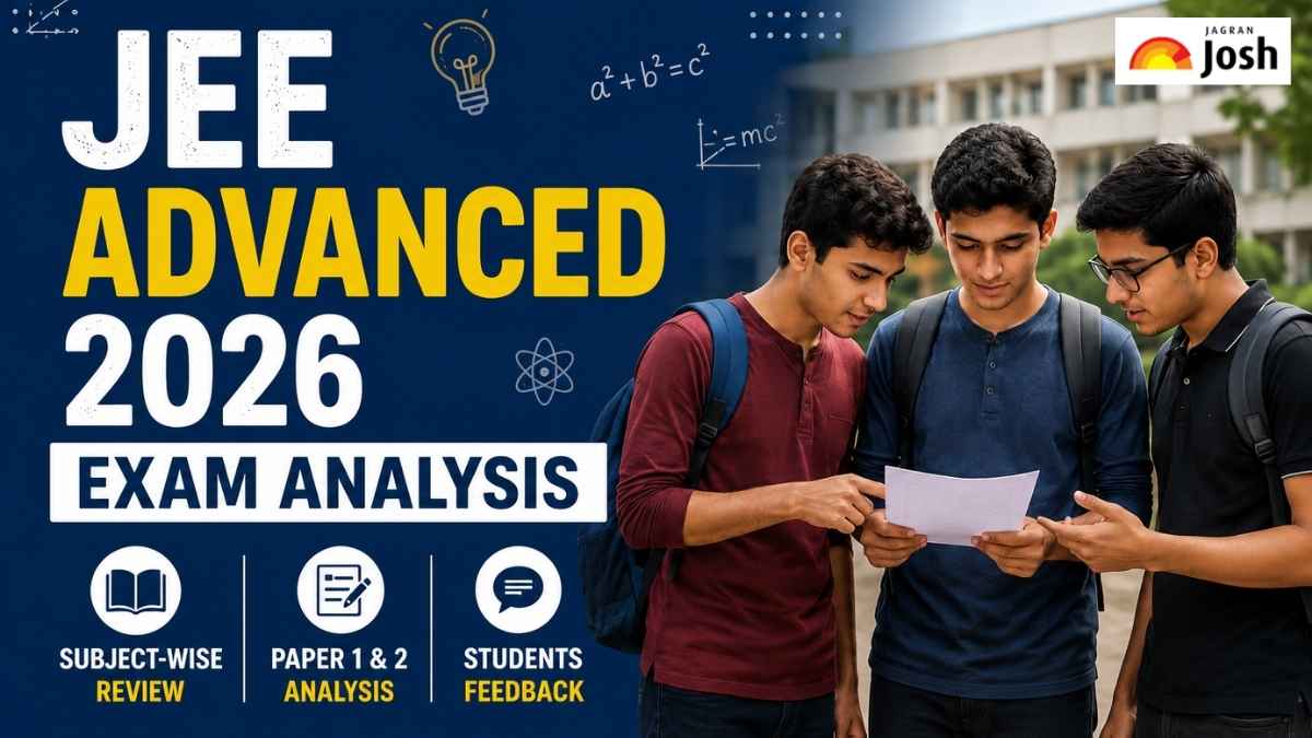 JEE Advanced 2026 exam analysis: Subject-wise paper 1, 2 review and ...