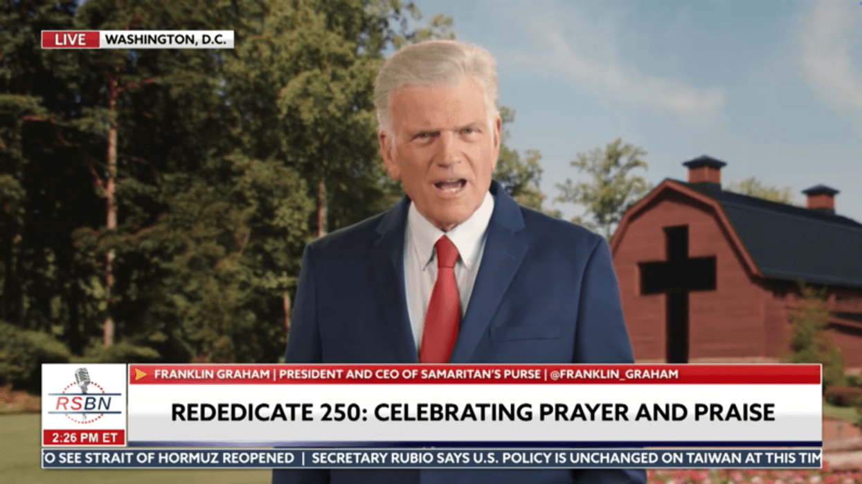Franklin Graham stuns with speech at Trump's prayer event