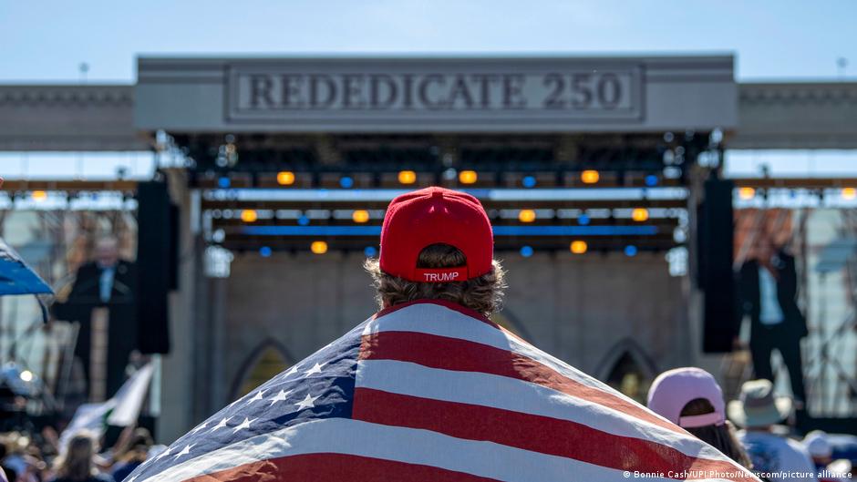 Thousands gather in Washington for America-themed prayer rally