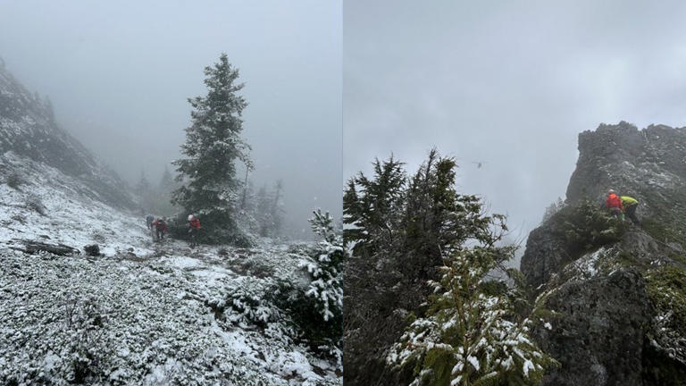 WA crews rescue critically injured hiker who fell from Haystack Rock on ...