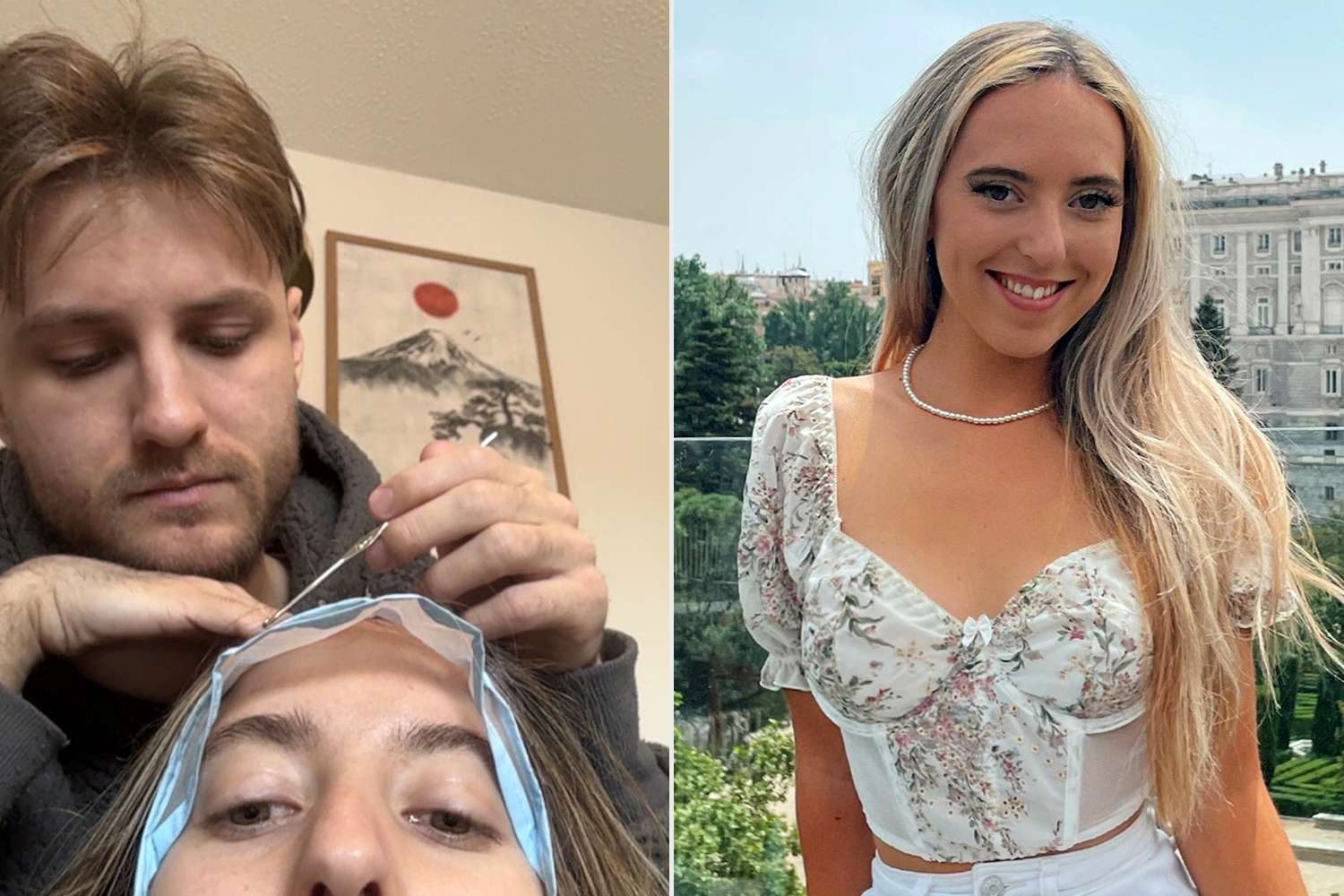 Woman, 24, says cutting and dyeing her hair at home has saved her ...