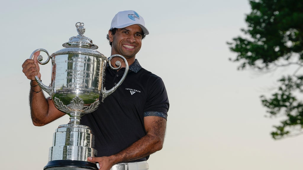 Golf fans react to Aaron Rai winning 2026 PGA Championship at Aronimink ...