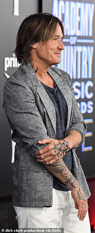 Keith Urban flashes tribute to ex-wife Nicole Kidman as he poses solo ...