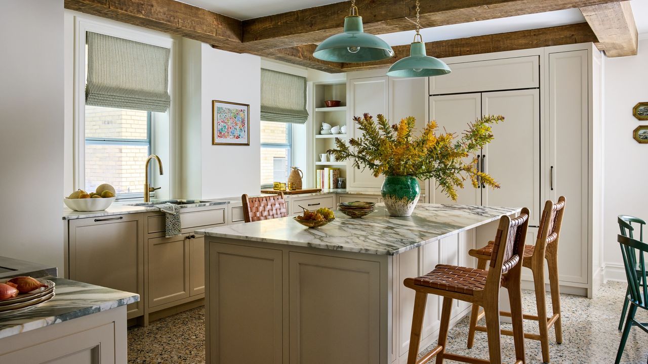How a New York City apartment kitchen maximizes storage and style