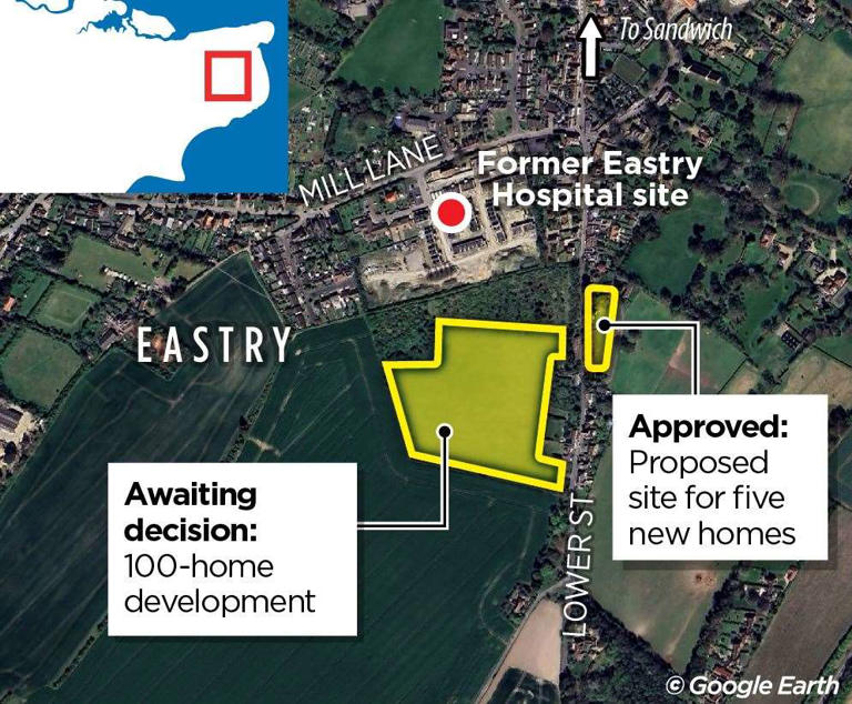 Southern Water confirms U-turn on 100-home development in Eastry, near ...