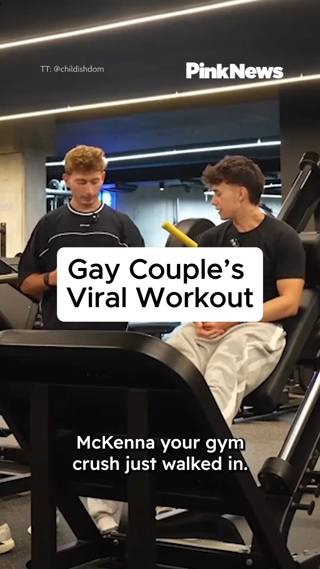 TikTok's hottest gay couple: Gymshark star McKenna Crisp & Dominik O ...