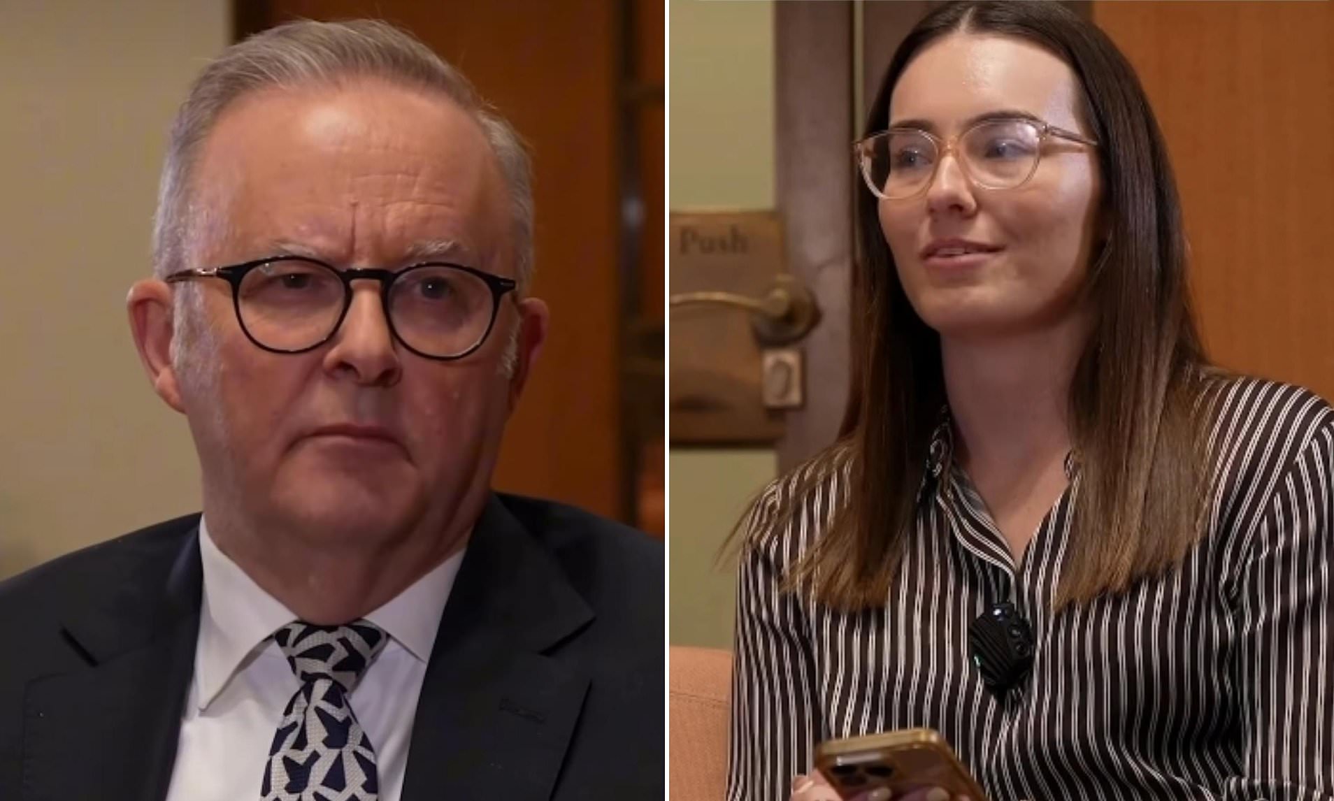Influencer asks Albo two questions about big tax change. Viewers erupt ...