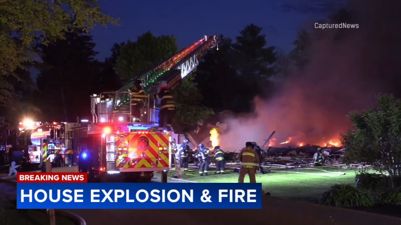 House destroyed in fire, apparent explosion in Wonder Lake; sheriff ...