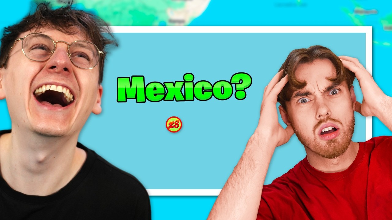 Geoguessr but the pro literally can't see the map