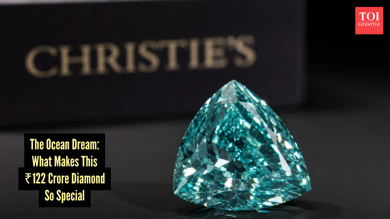 This Rs 122 crore blue-green diamond is becoming the internet’s latest ...