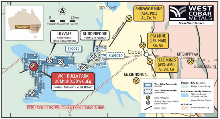 Expansionary West Cobar gains exploration licence for Lilyvale copper ...
