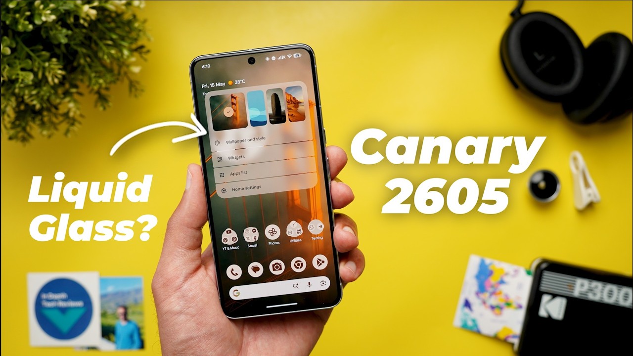 Android Canary 2605 brings Google’s new blur UI