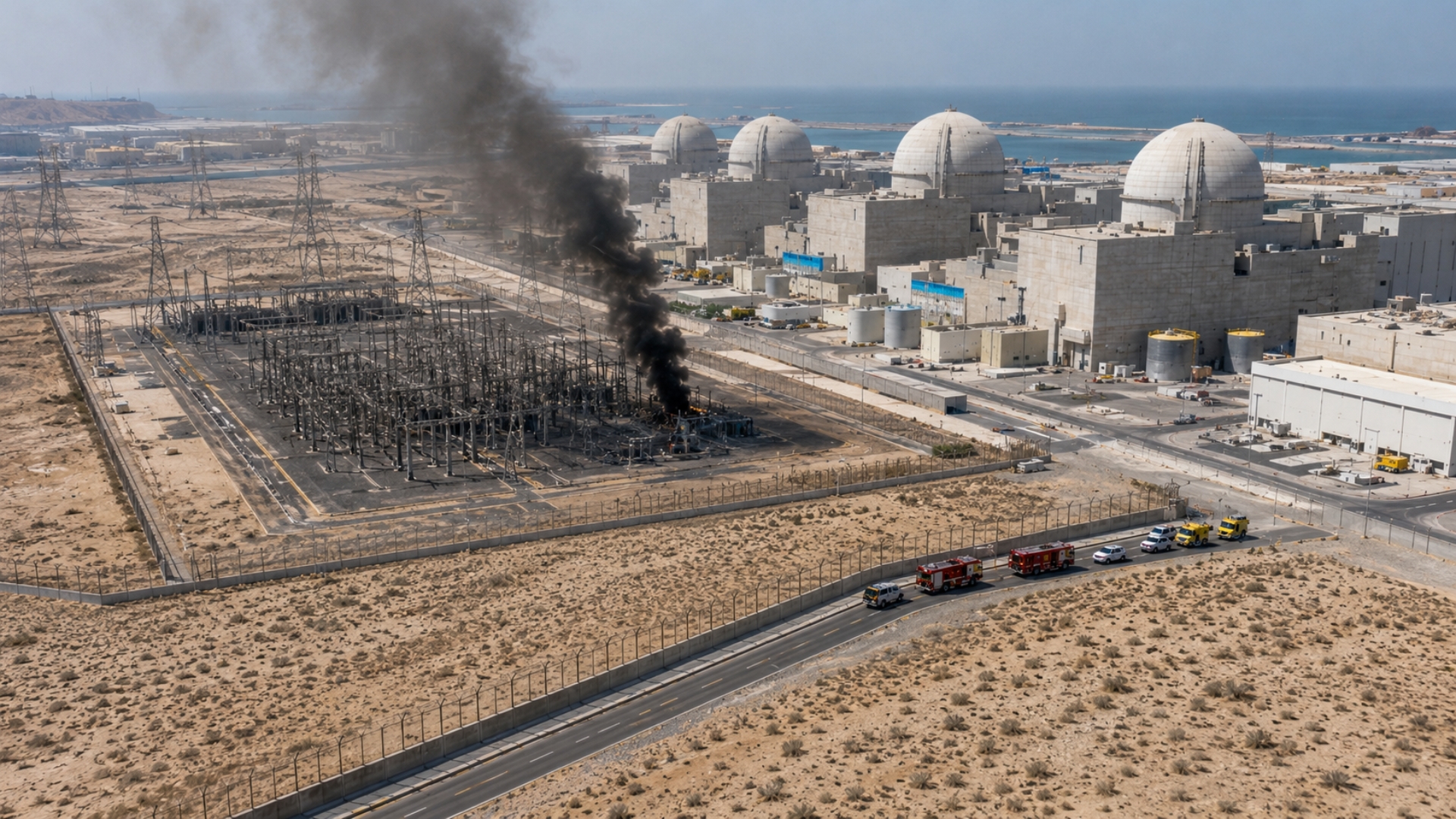 IAEA raises concern after fire near UAE nuclear site