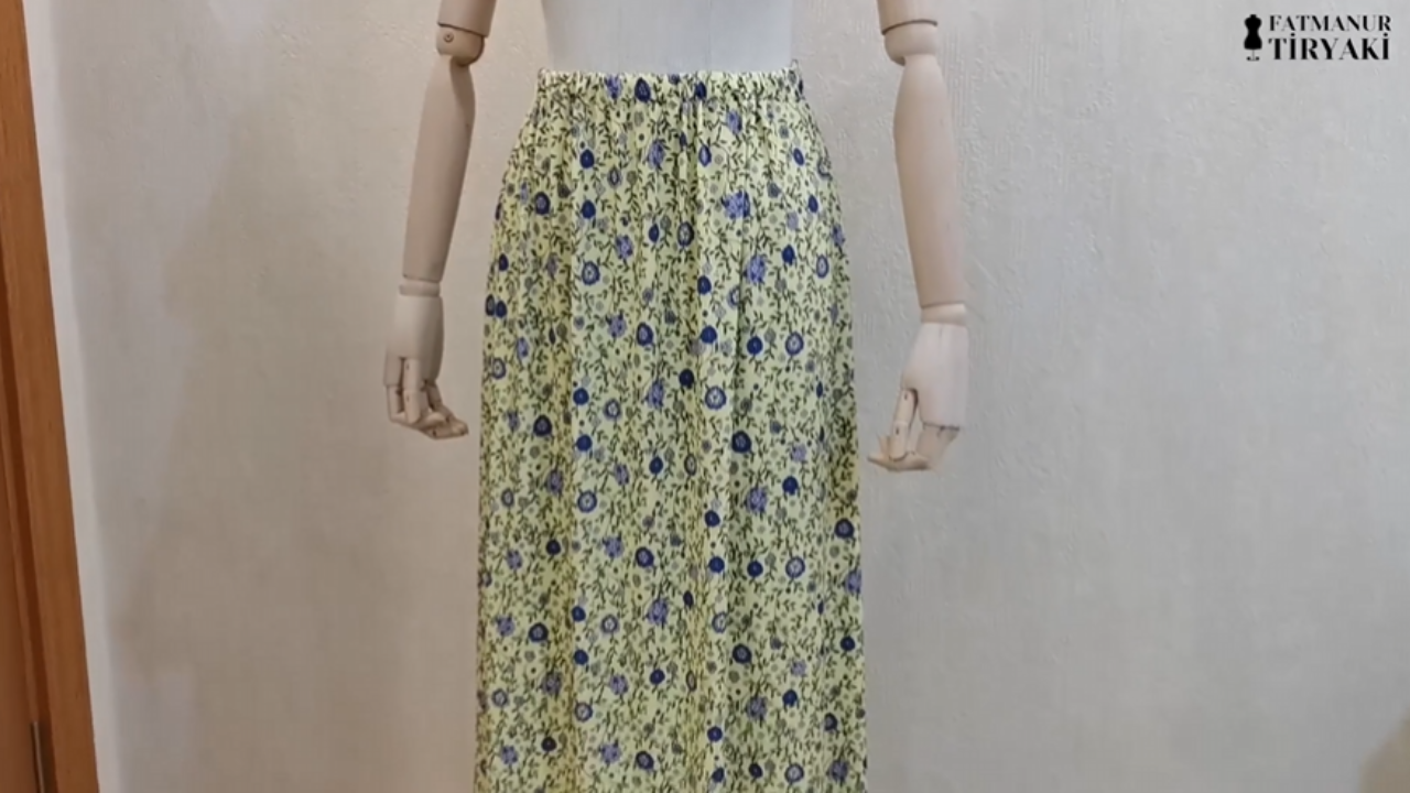 This patternless skirt sewing idea is so practical