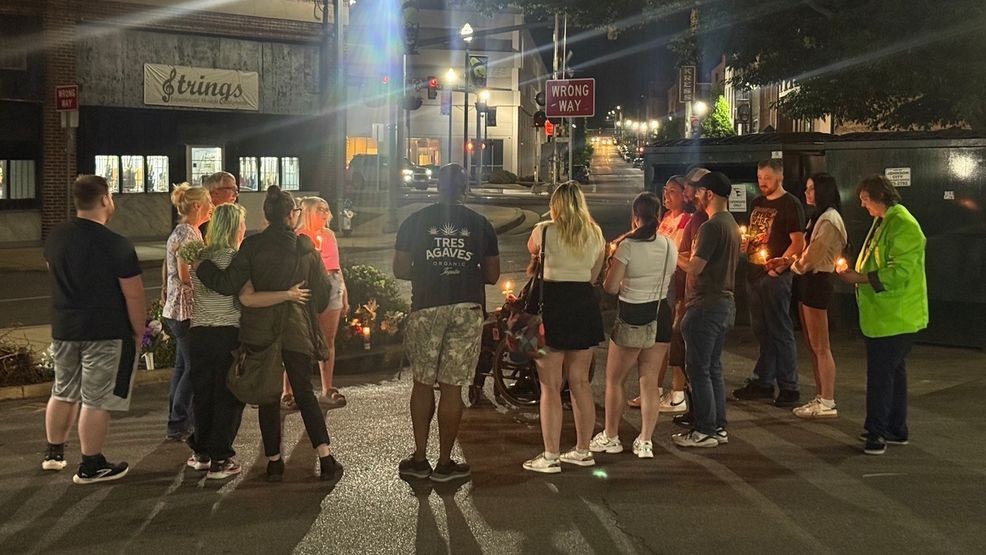 Community honors TJ Cornett after deadly downtown Johnson City crash