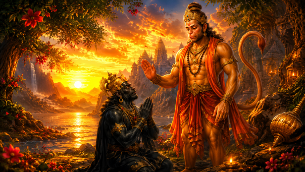 Why Hanuman laughed in situations that terrified others