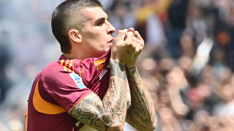Mancini è il leader della Roma di Gasperini, doppietta nel derby che ...