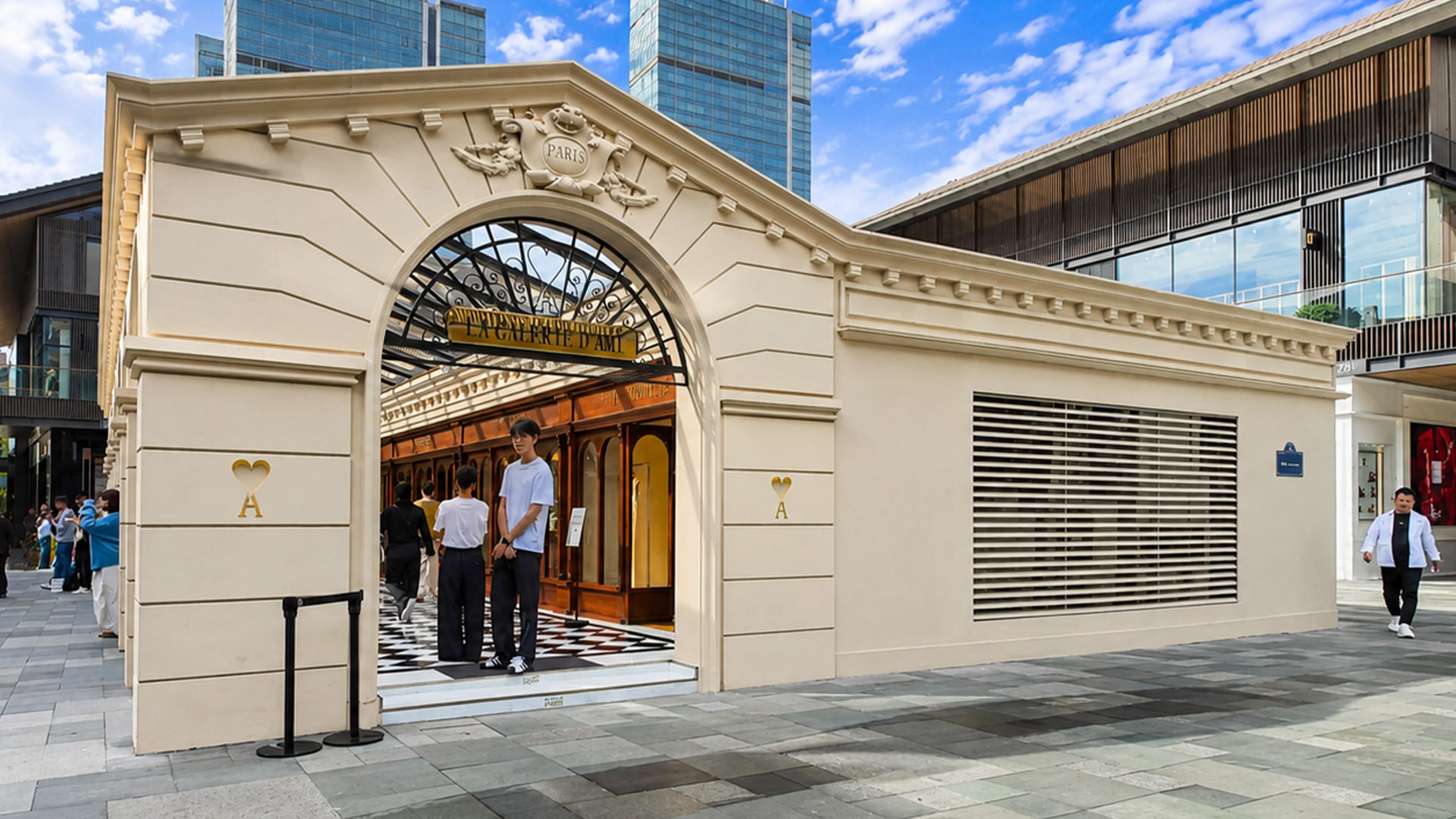 Classic architecture gives this Chinese shopping district a different ...