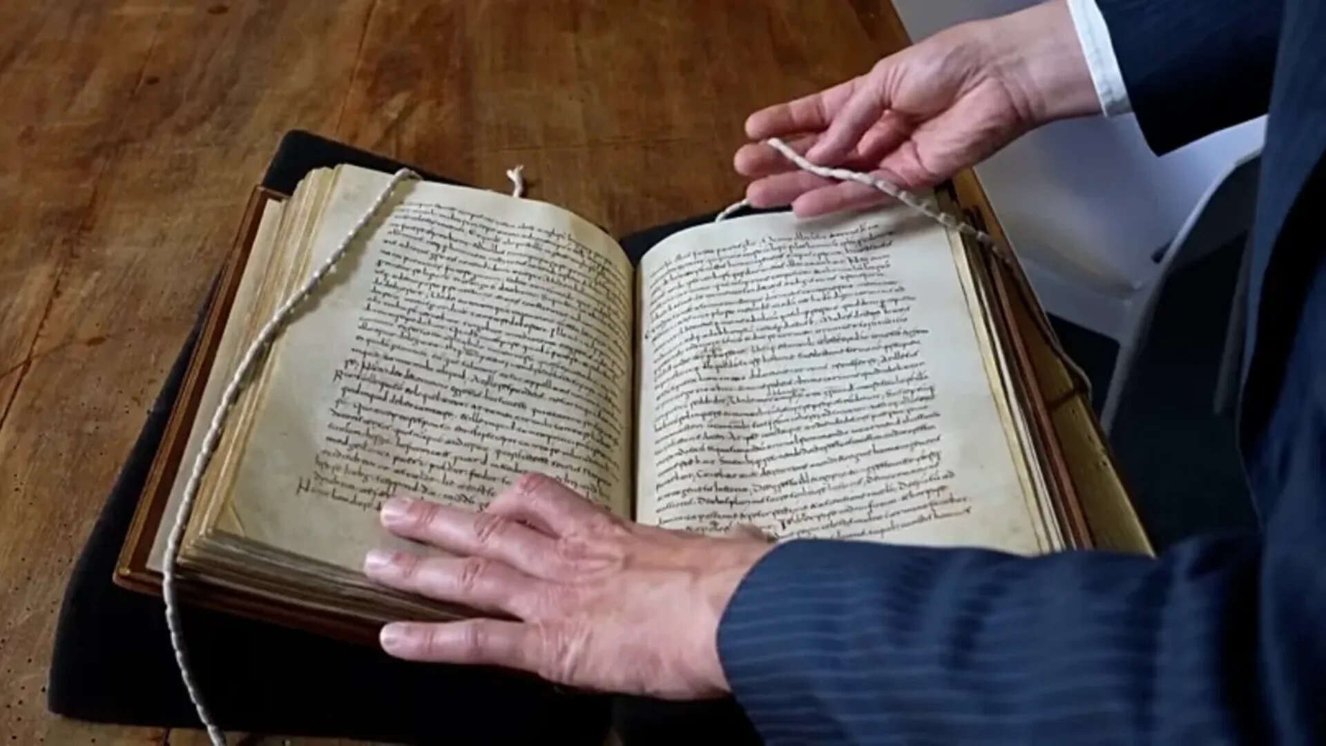 Medieval manuscript found in Rome contains oldest surviving English ...