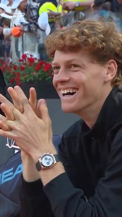 Sinner cracks up as Ruud mocks Italian football