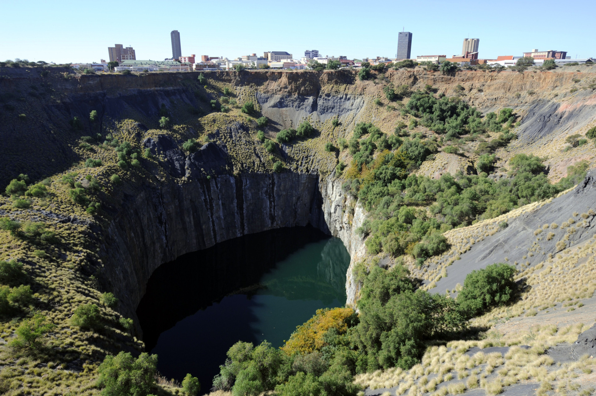 The deepest holes on Earth