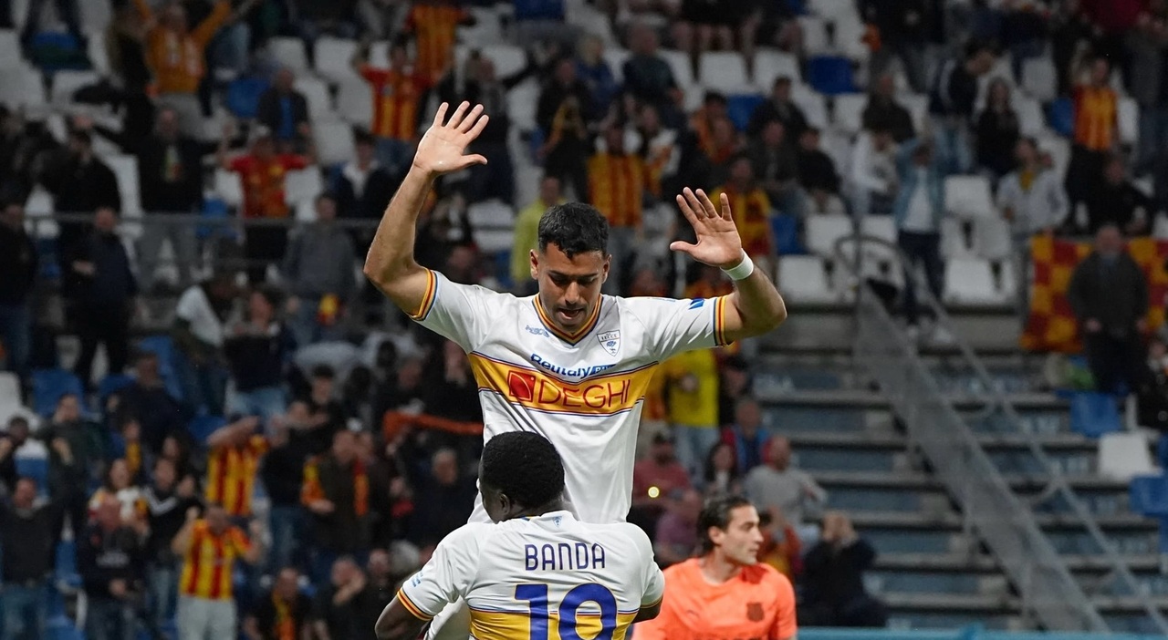 Lecce da infarto a Reggio Emilia, decide Stulic al 96': 3-2, ora tre ...