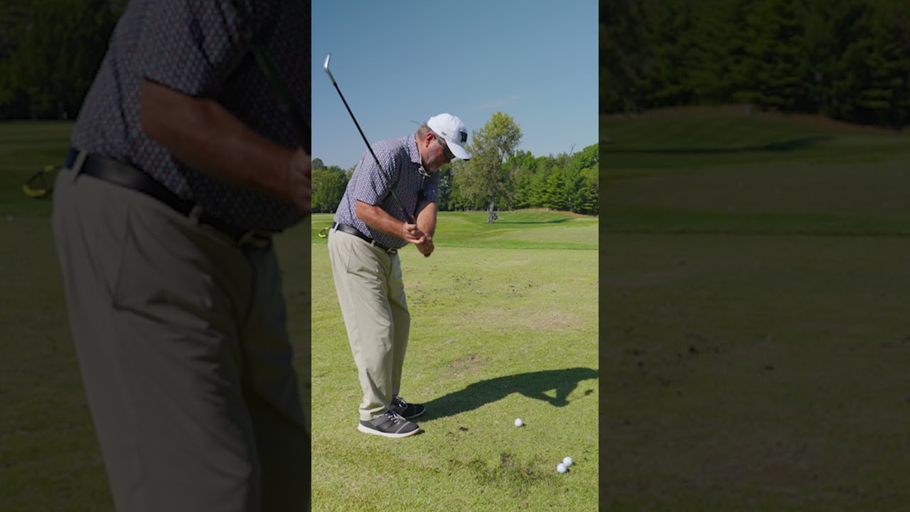 Secret to hitting soft pitch shots