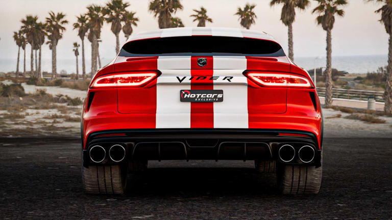 Dodge Viper SUV render imagines a 710-HP family hauler
