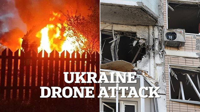 Ukraine launches drone attack on Moscow region