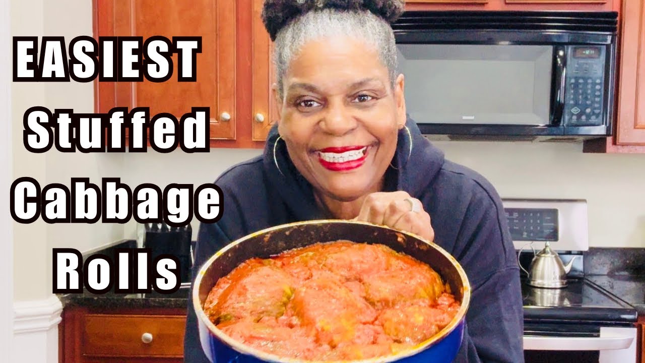 Easy method for southern style stuffed cabbage rolls