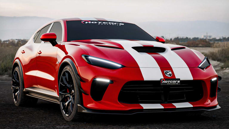 Dodge Viper SUV render imagines a 710-HP family hauler